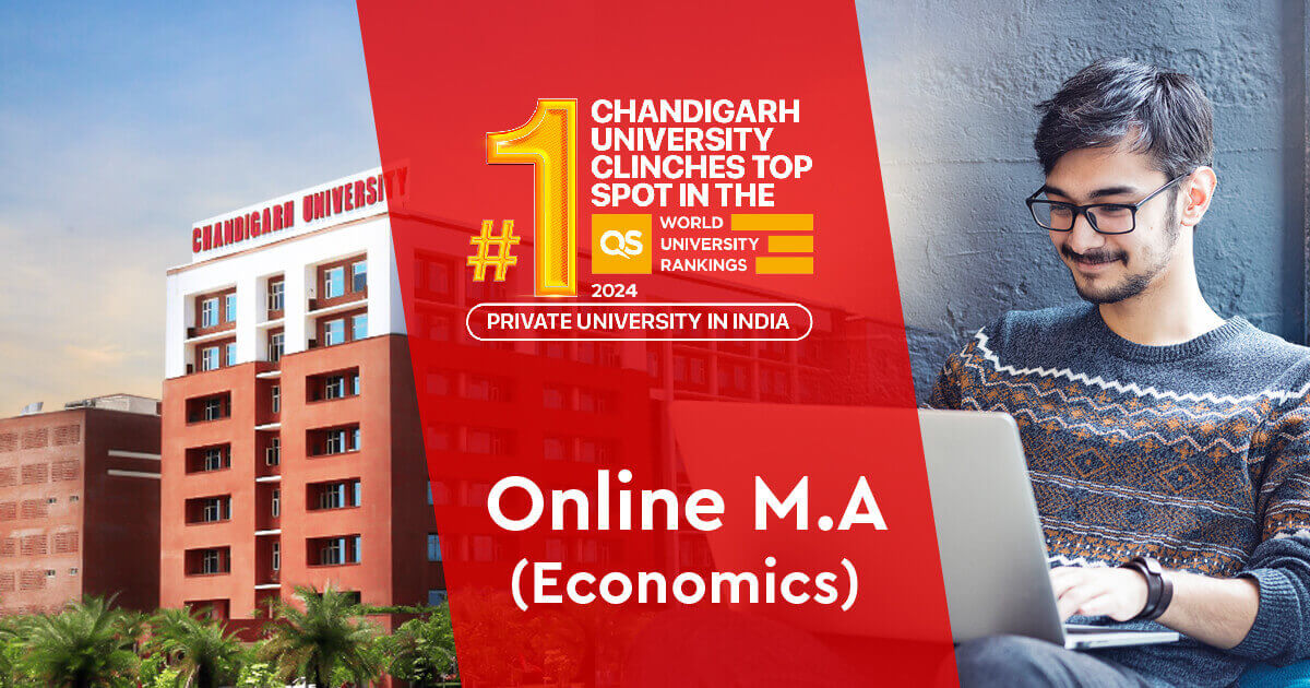 Online MA Economics Degree Program - Chandigarh University